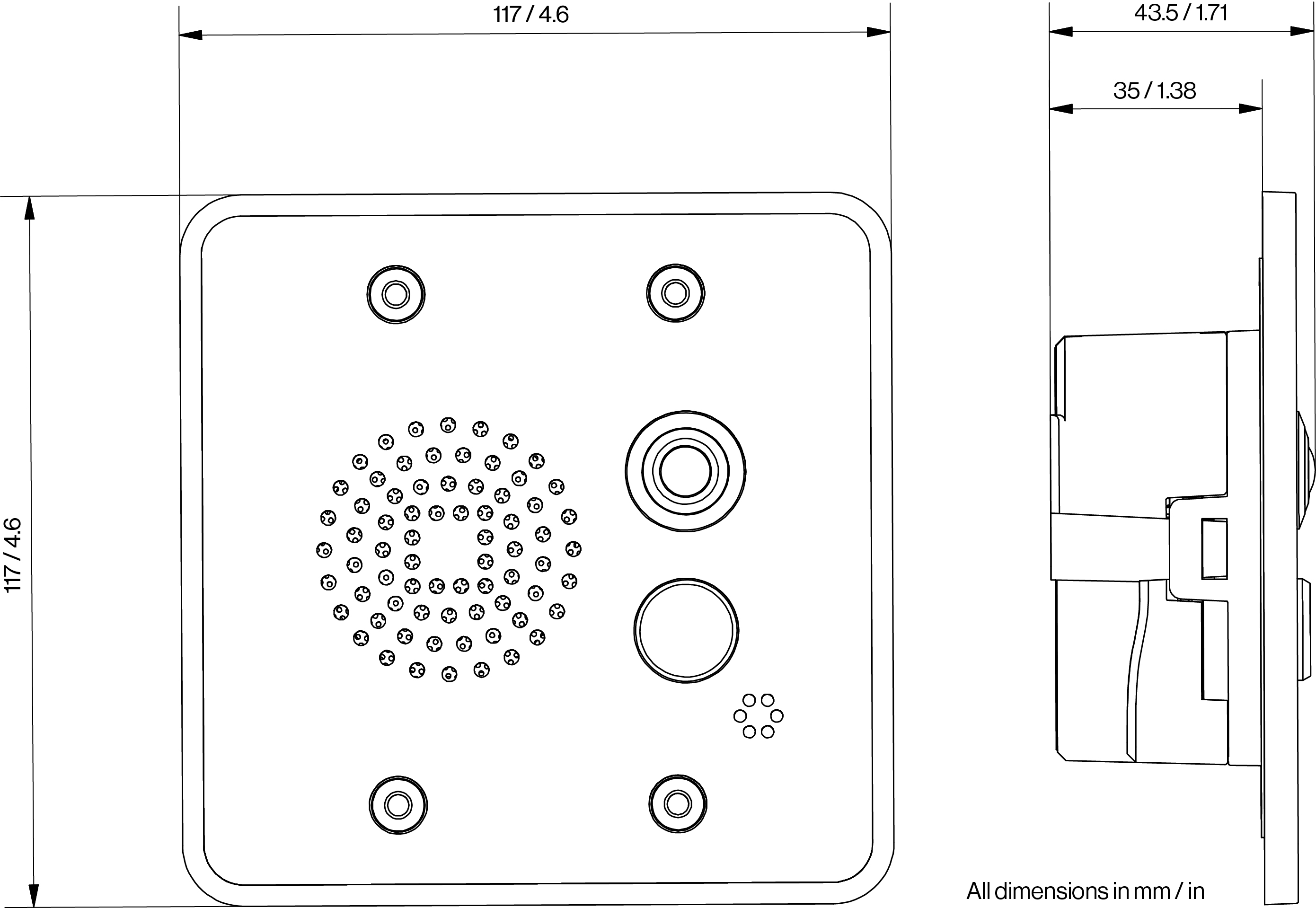 TMIV-1+ | Mini Video Intercom